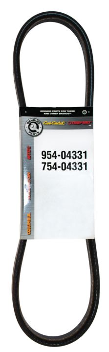 MTD 954-04331 - Lower Drive Belt : HyperParts.com